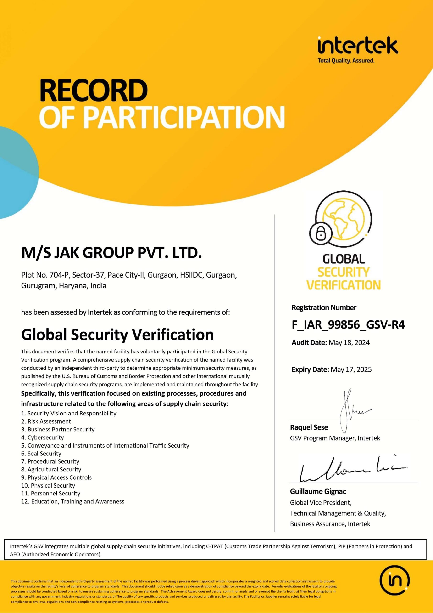 Profile – JAK Group Pvt. Ltd.